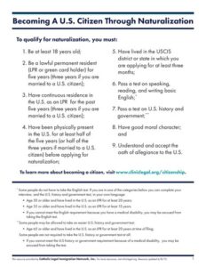 Becoming a Citizen Marketing Flyer - Switchboard