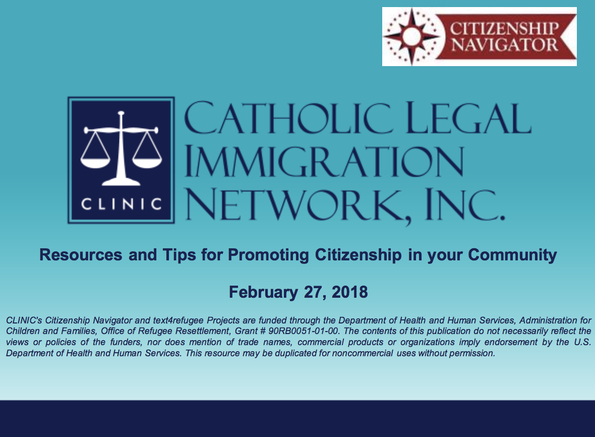 Resources and Tips for Promoting Citizenship in Your Community ...