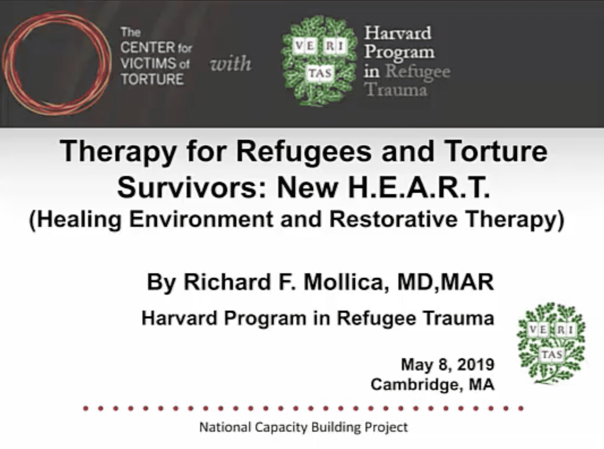 Therapy for Refugees and Torture Survivors: New H.E.A.R.T. Model ...