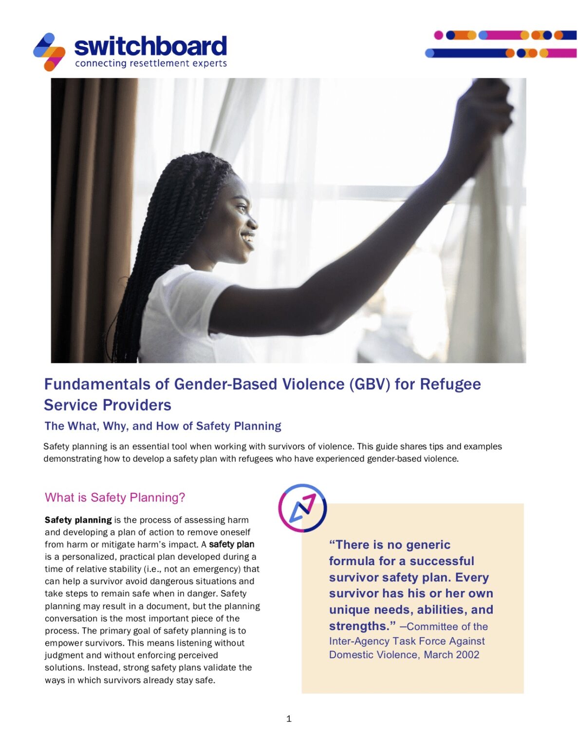 Fundamentals of Gender-Based Violence (GBV) for Refugee Service ...