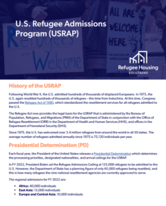 U.S. Refugee Admissions Program (USRAP) - Switchboard