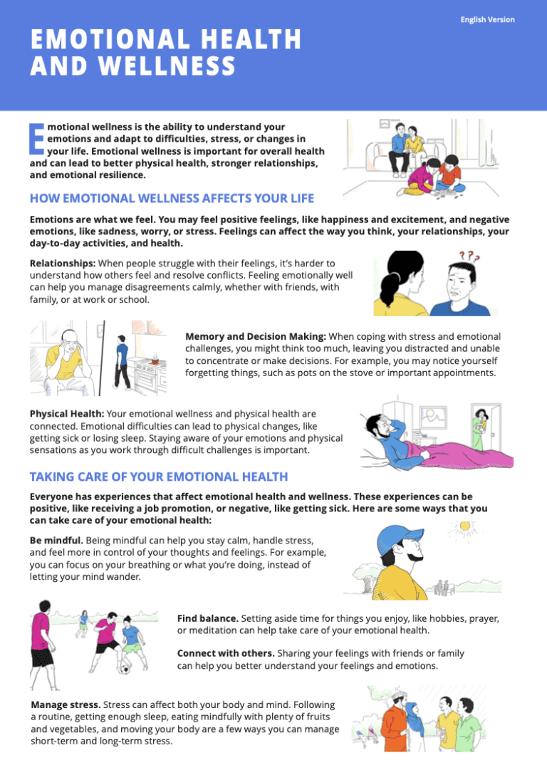 Emotional Health and Wellness - Switchboard