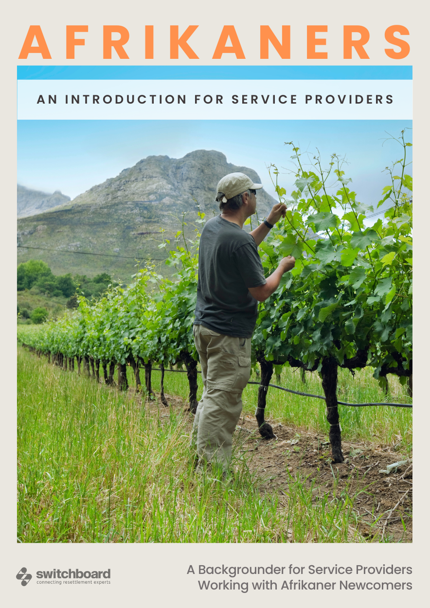 Afrikaners: An Introduction for Service Providers - Switchboard